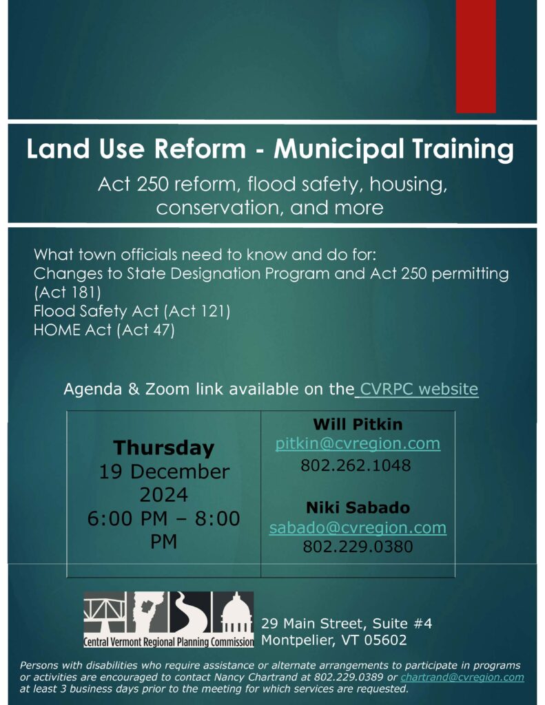 Central Vermont Regional Planning Commission